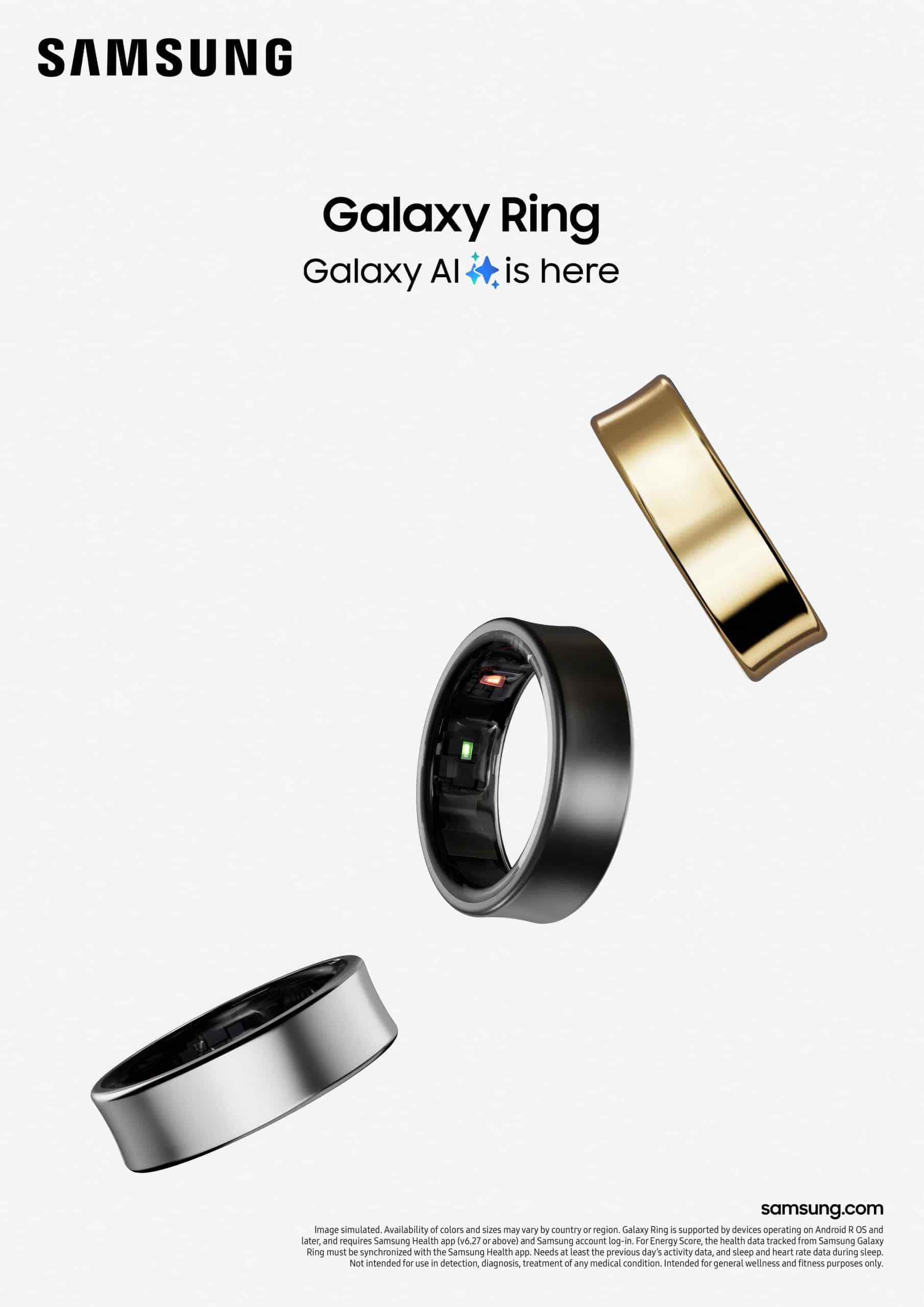 Samsung Galaxy Ring Sonunda Tanıtıldı, İşte Özellikleri