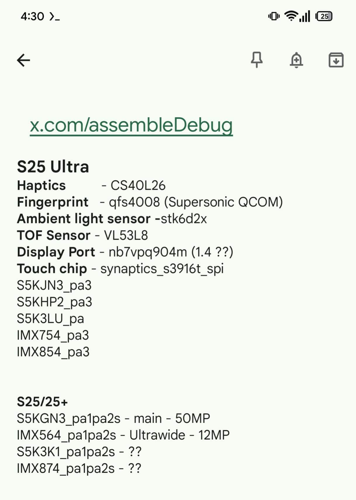 Galaxy S25 Ultra İki Sony Sensörle Geliyor - TeknoBurada