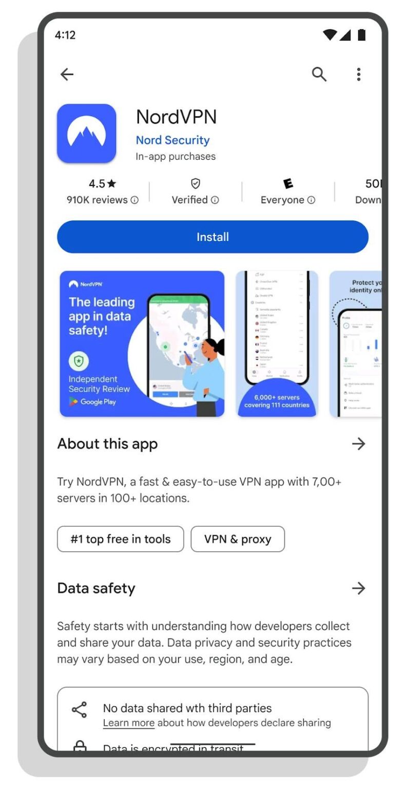 Play Store Güvenilir VPN Uygulamaları İçin Mavi Tik Rozeti Tanıttı