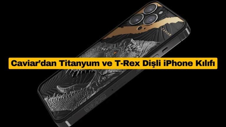 Caviar’dan Titanyum ve T-Rex Dişli iPhone Kılıfı - TeknoBurada